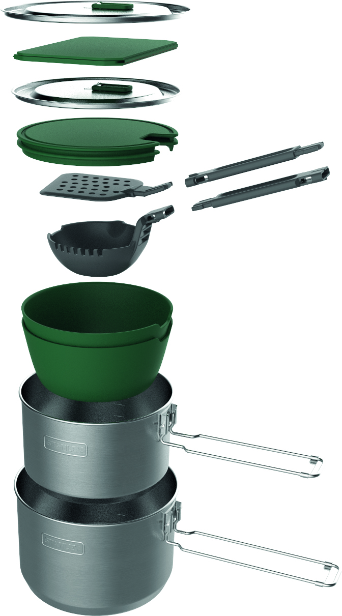 Zestaw Stanley ADVENTURE ALL IN ONE TWO BOWL SET COOKSET z nadrukiem ...