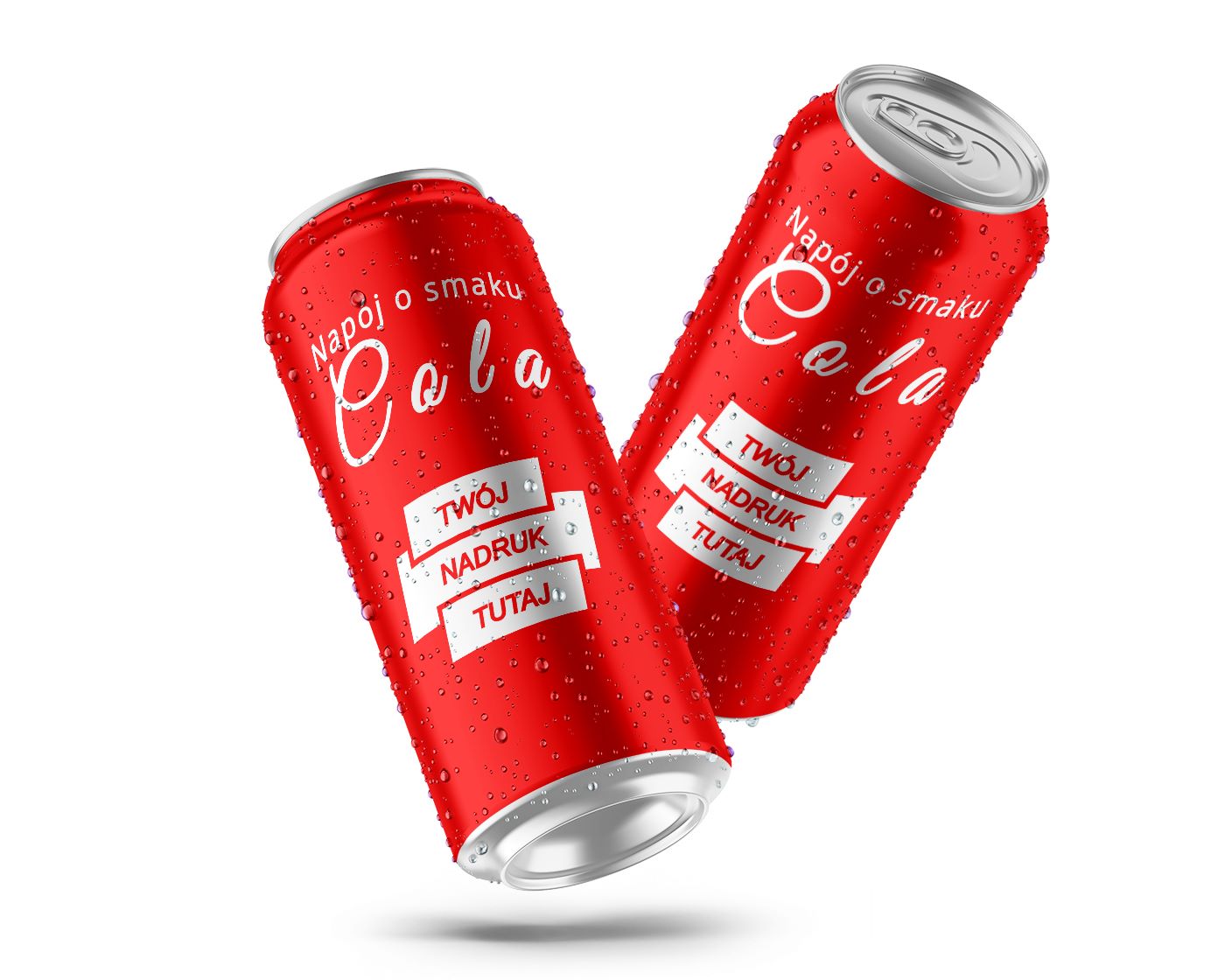 Napój o smaku cola 250 ml z nadrukiem NRG02 - Napoje reklamowe