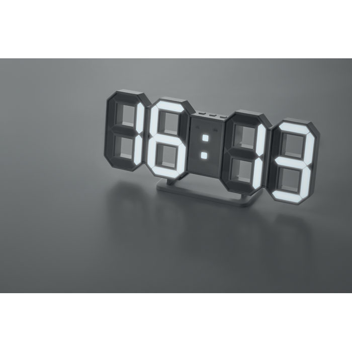 Zegar LED z nadrukiem MO9509-06 - Zegary biurkowe
