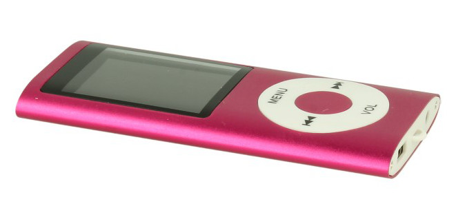 Odtwarzacz mp4 z wbudowaną pamięcią 2GB z logo EG 0056MC - Pozostałe