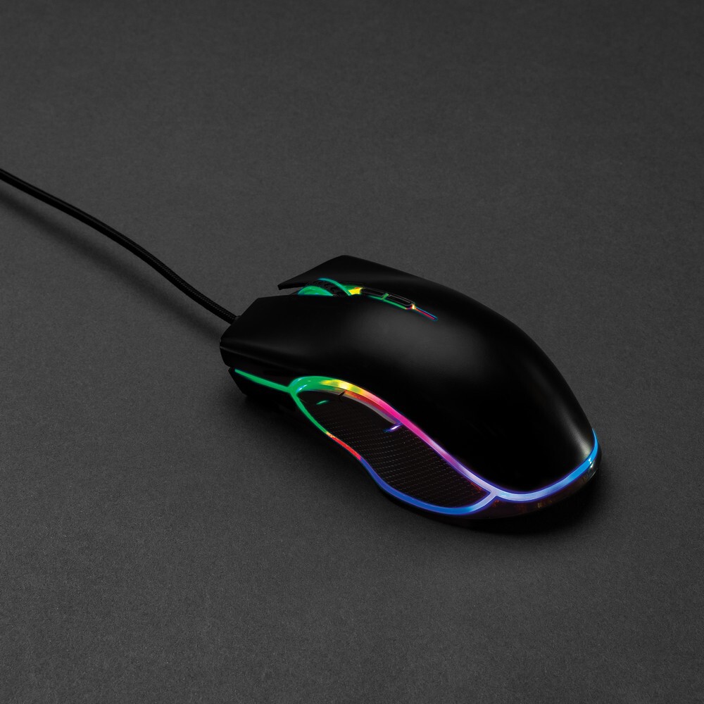 Gamingowa mysz komputerowa RGB z nadrukiem P300.161 - Myszki komputerowe