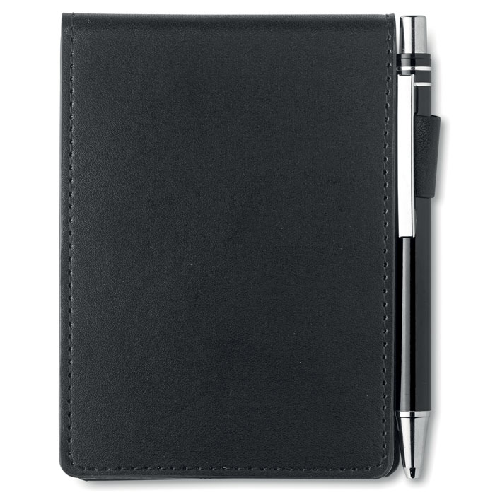 Notatnik A7 w etui z nadrukiem MO8554-03 - Notesy reklamowe
