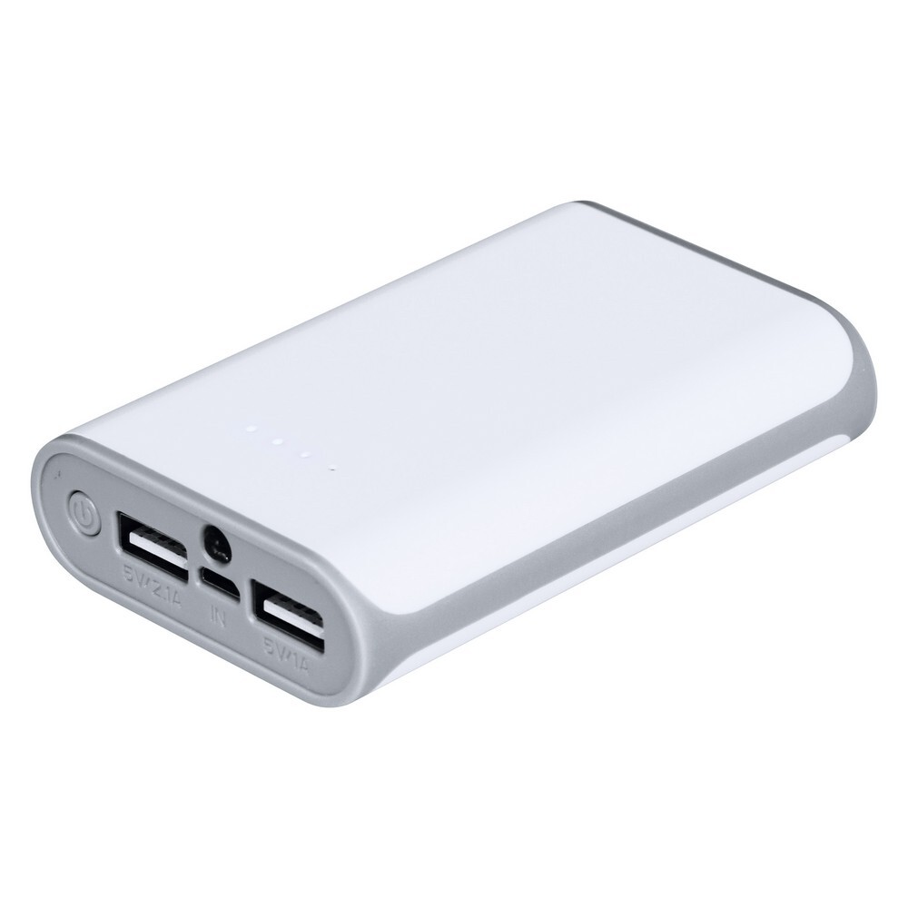 Power bank 6000 mAh z nadrukiem V3779-02 - Kolekcja 2017